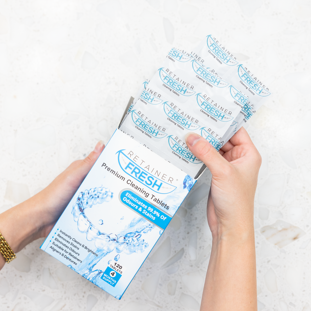 Retainer Cleaner Tablets 4 Month Supply 120 Tablets Retainer Fresh
