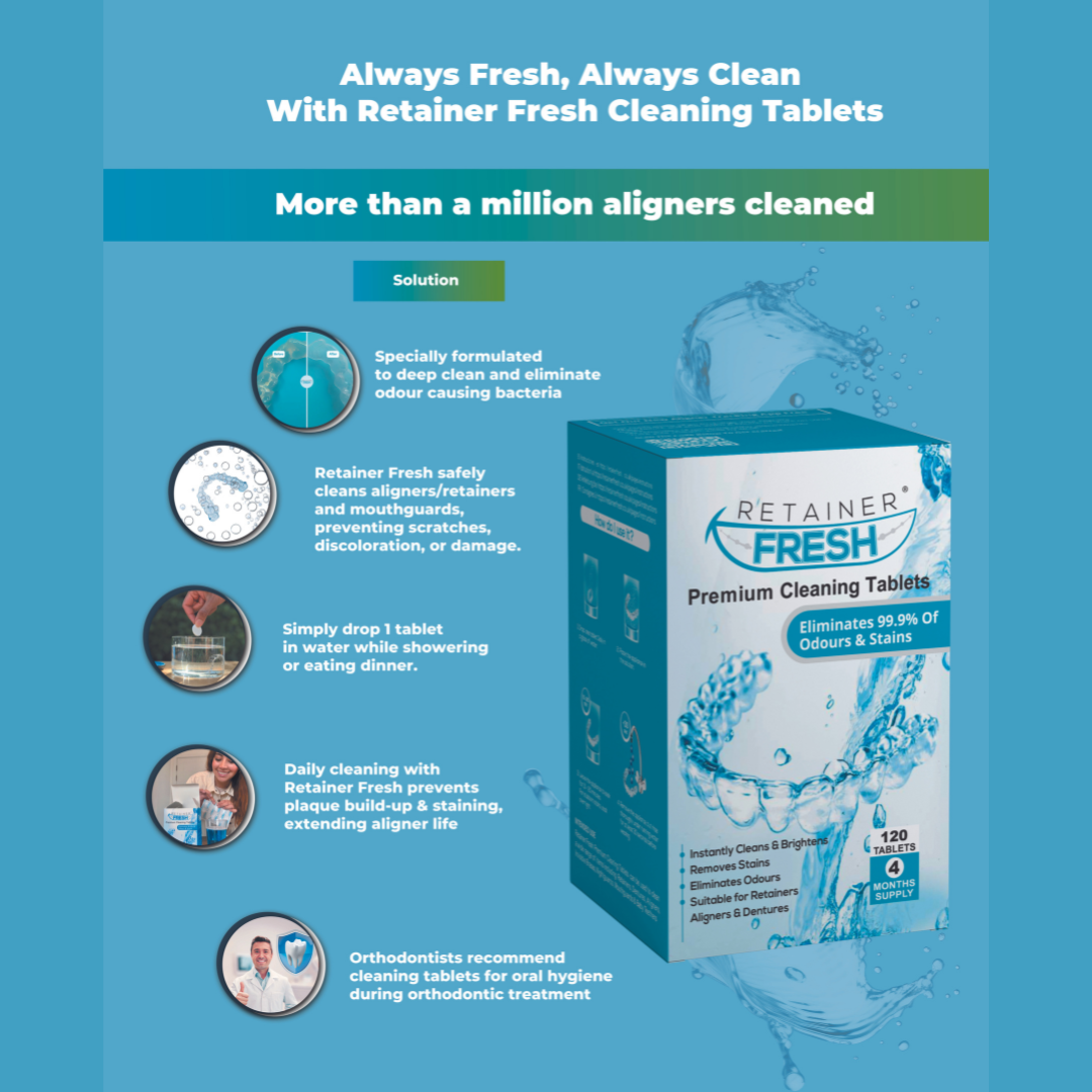Retainer Cleaner | Cleans In 15 Minutes, Free Delivery 🦷